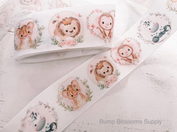 Jungle Safari Ribbon 1.5 Inch Zoo Jungle Safari Ribbon | Etsy