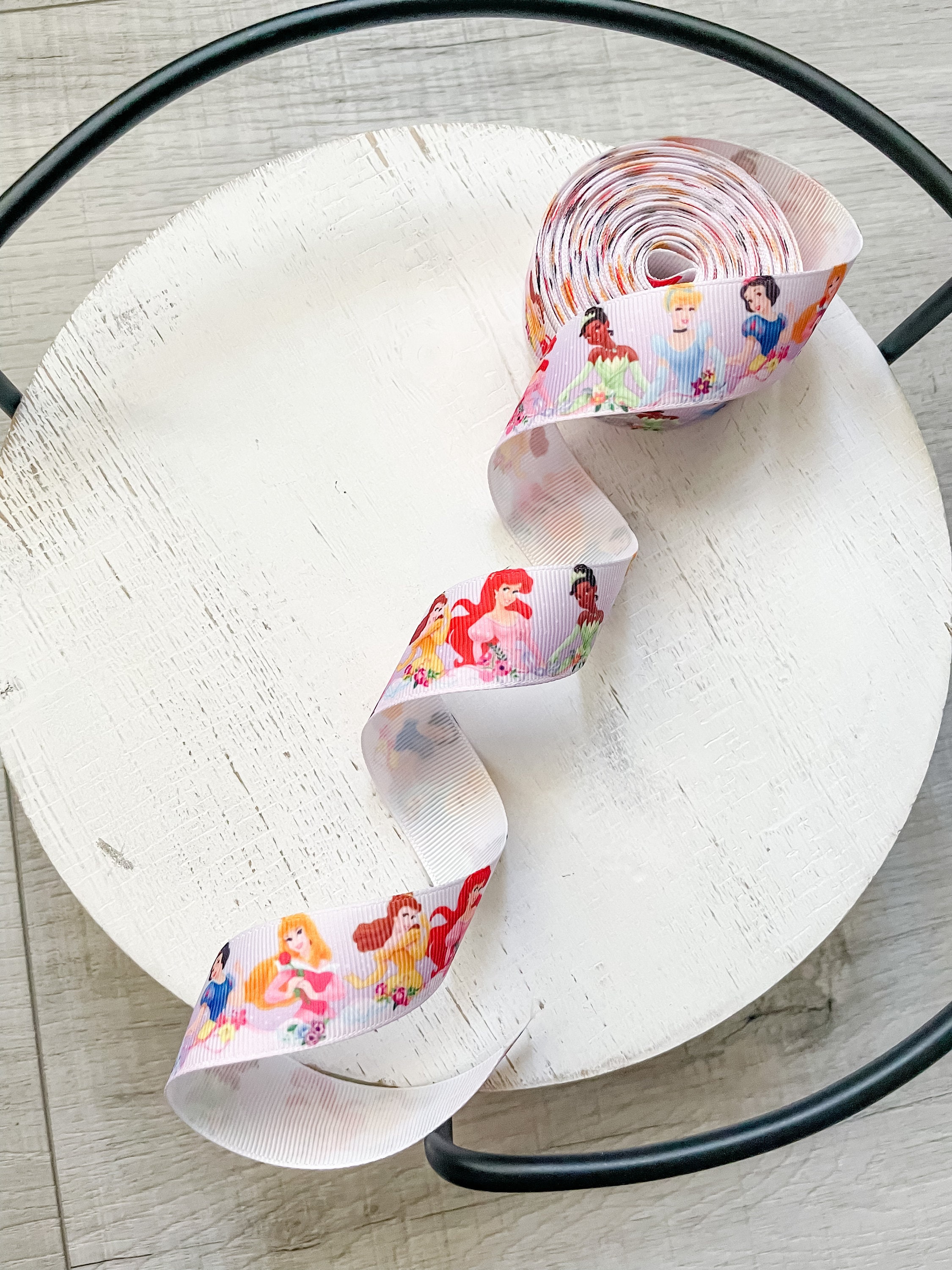 Princess Ribbon, Princess Hair Bow Ribbon Grosgrain Ribbon for Crafting ...