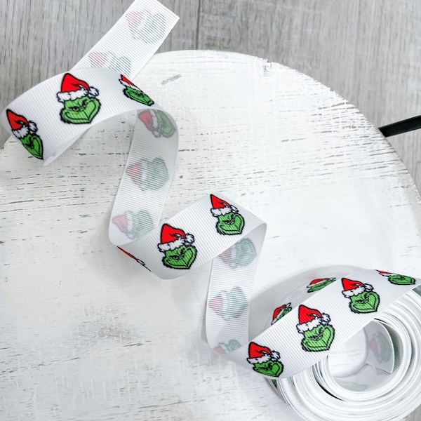 Grinch Ribbon - Etsy