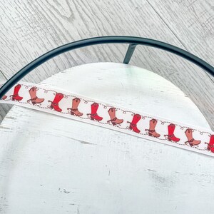 Cowboy Boot Baby Shower Ribbon, Cowboy Ribbon, Cow Boot Ribbon for Baby ...