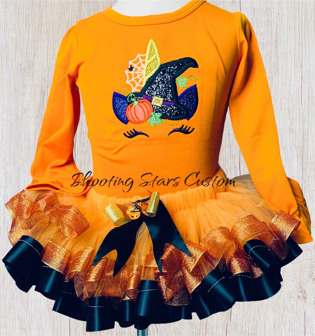 Halloween Unicorn Tutu Witch Unicorn Outfit halloween Unicorn Witch ...