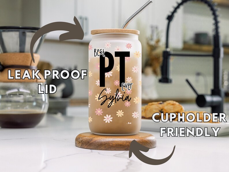 Personalized Physical Therapy Cup With Straw Physical Therapy Gifts for ...