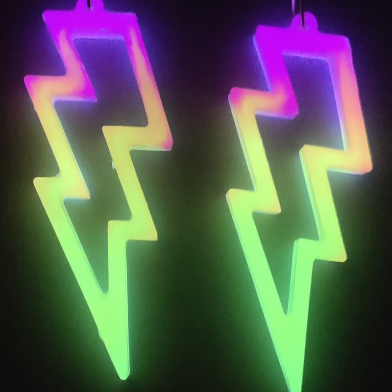 80s Lightning Bolt - Etsy