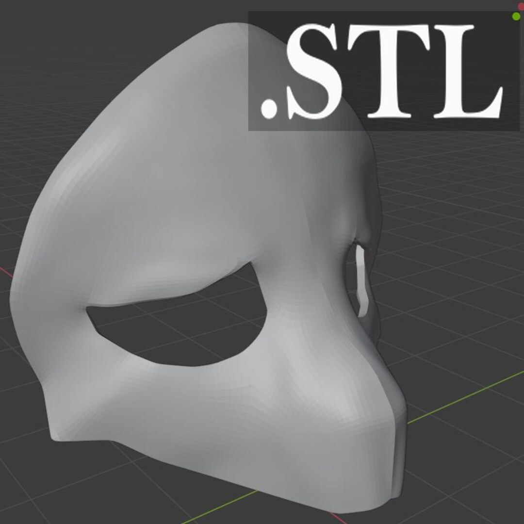 Mysterious Critter Mask .STL (sad) - Etsy