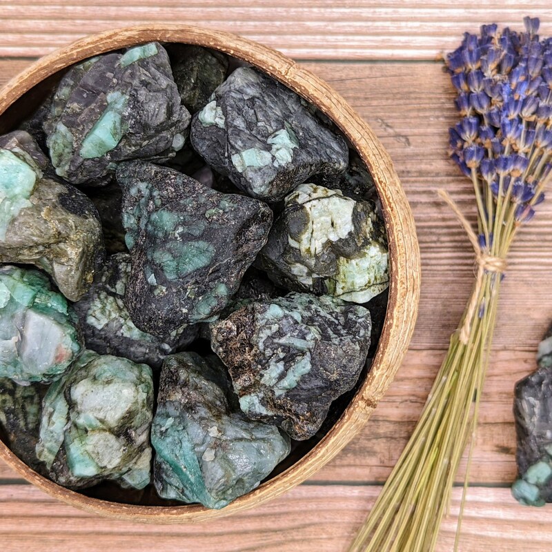 Raw Emerald - Etsy