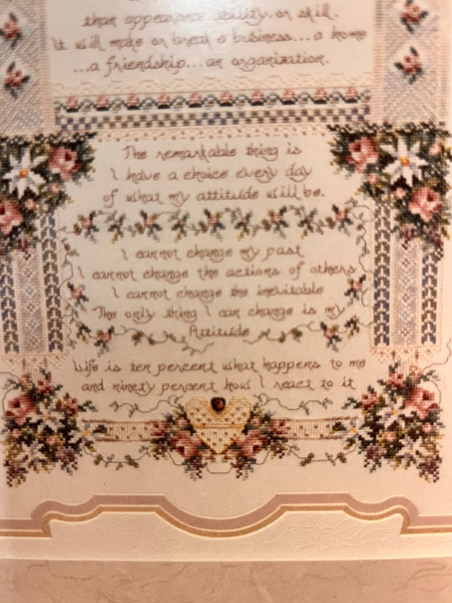 Attitude Counted Cross Stitch Pattern - Etsy