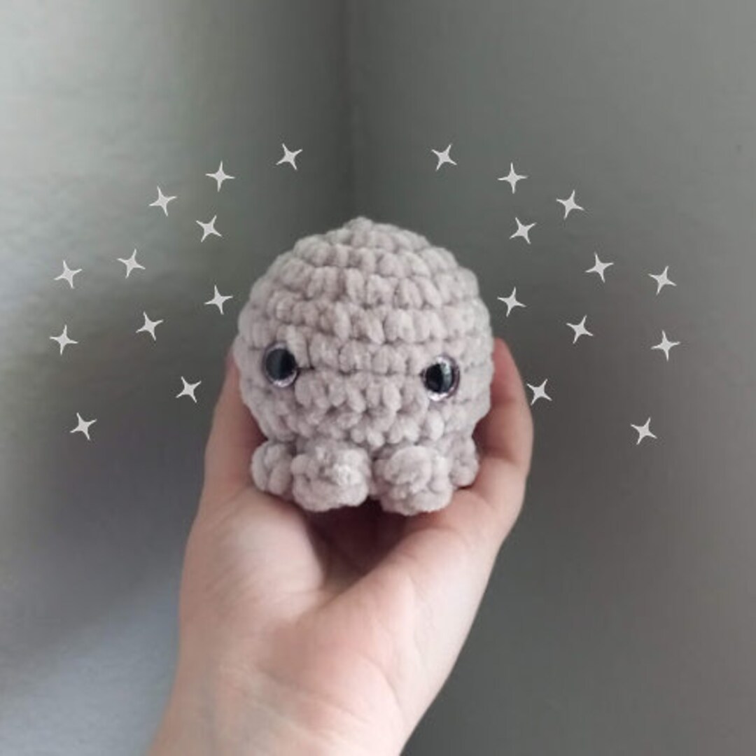 Crochet Squishy Octopus Amigurumi; Ocean Life; Sealife; Animal; Cute ...