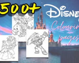 Multiple Colouring Pages - Etsy