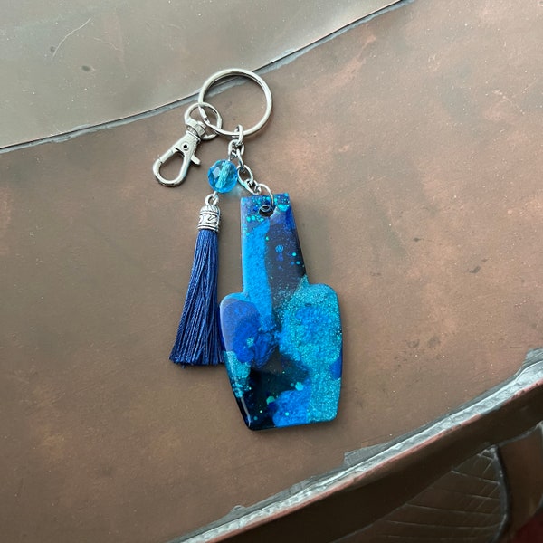 Resin Keychain - Etsy