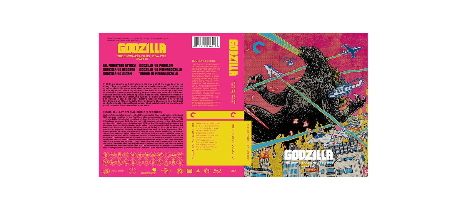 Custom Godzilla Collection Showa Era Blu-ray Cover W/ Case no Discs - Etsy