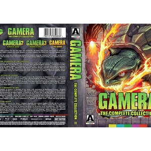Custom Gamera Collection Blu-ray Cover W/ Case (no Discs) - Etsy