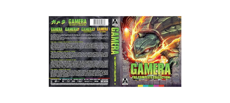 Custom Gamera Collection Blu-ray Cover W/ Case no Discs - Etsy