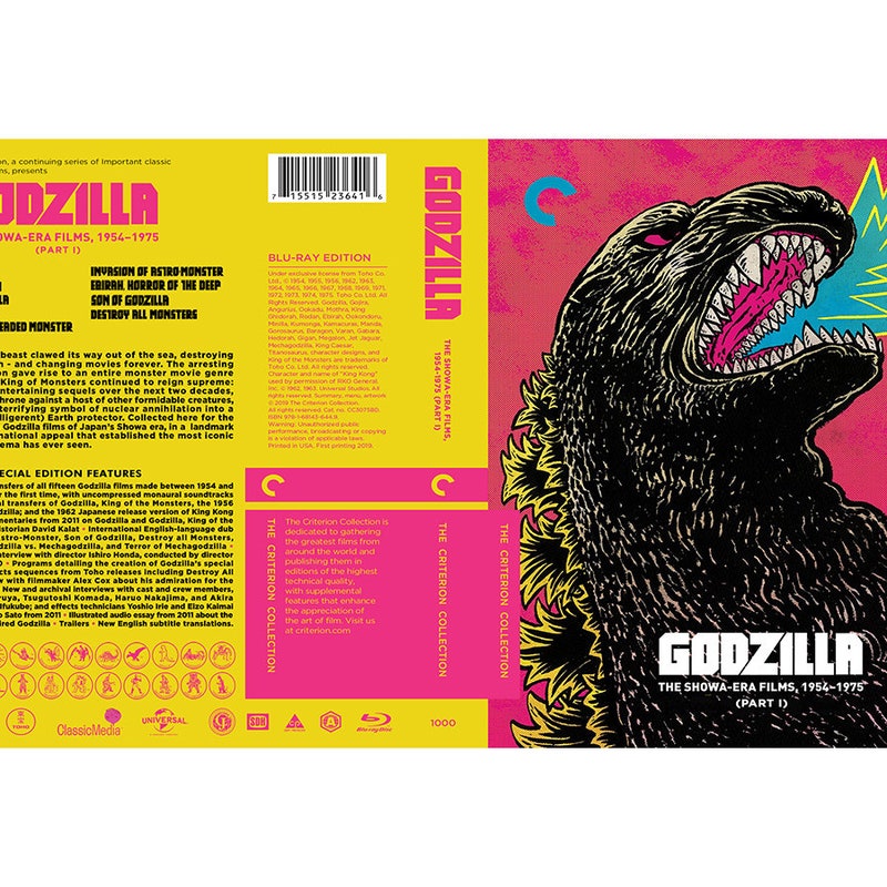 Godzilla Criterion Case - Etsy