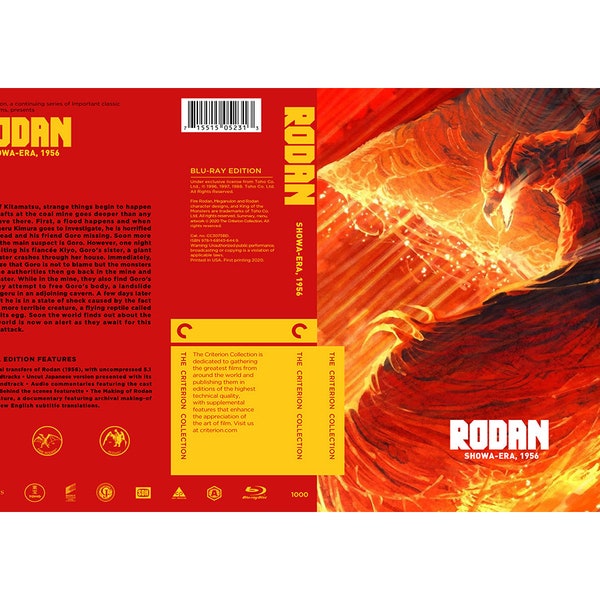 Godzilla Custom Blu Ray Case - Etsy