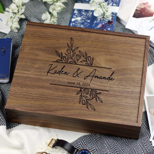 Rustic Keepsake Box - Etsy