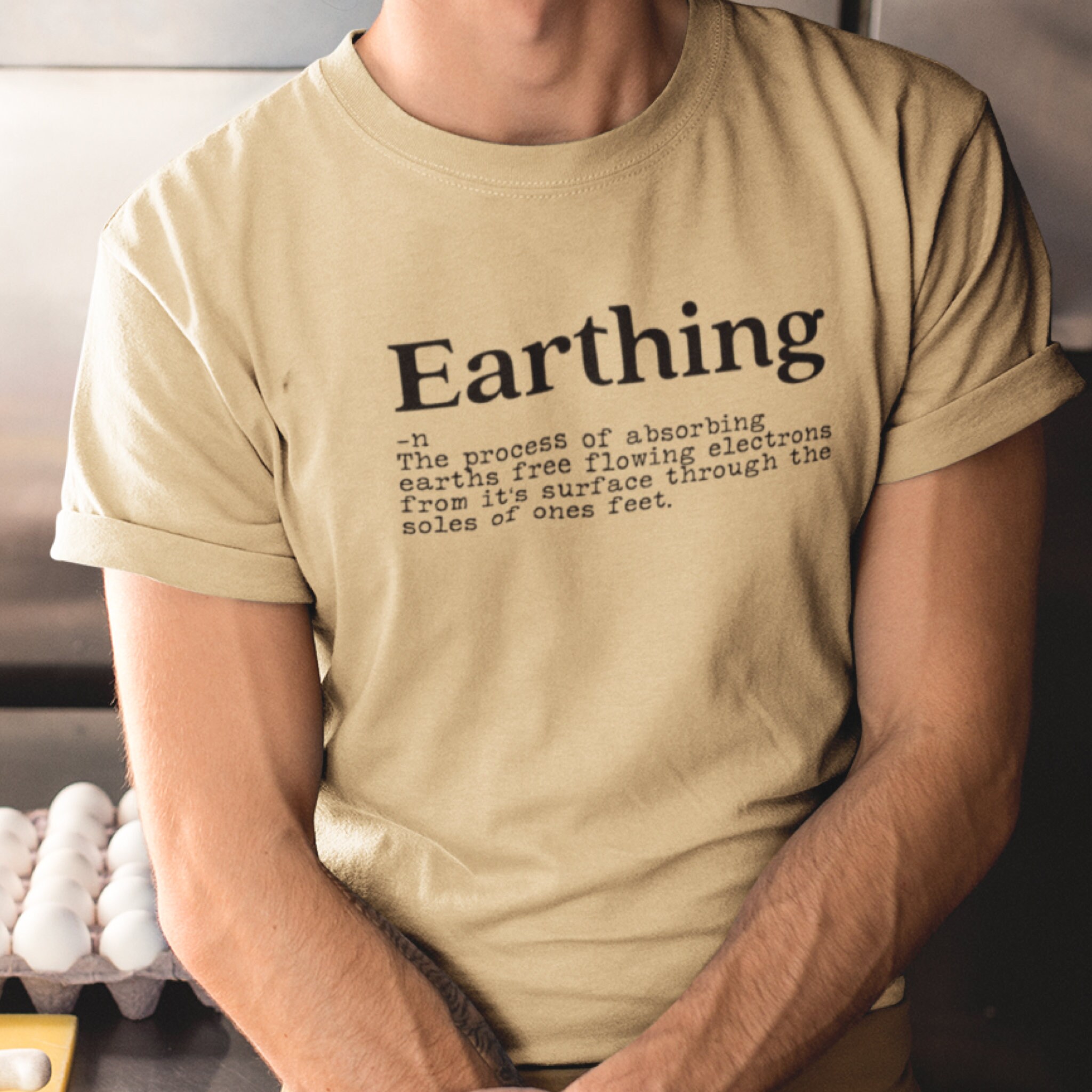 Earthing Shirt, Grounding Shirt, Earthing Definition Shirt, Meditation ...