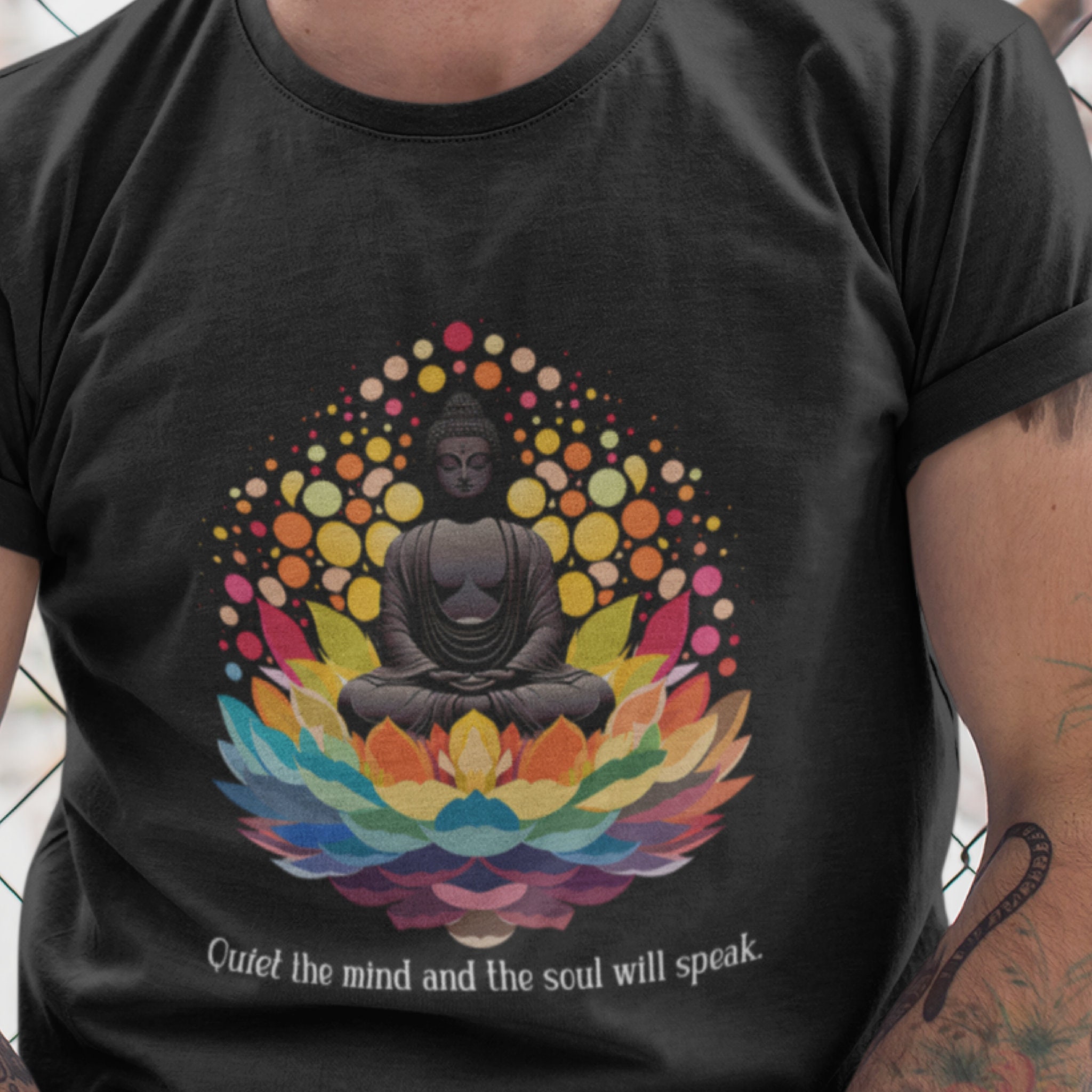 Deep Meditation Shirt Buddha Quote Shirt Yoga Meditation - Etsy