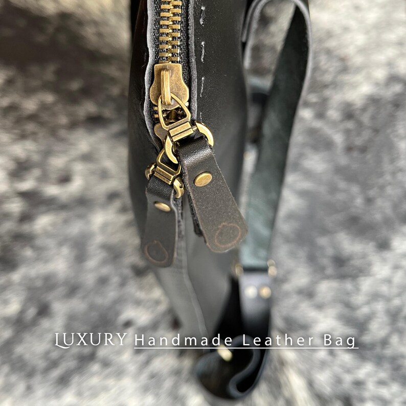 Anar Leather Maya Back-pack Round - Etsy