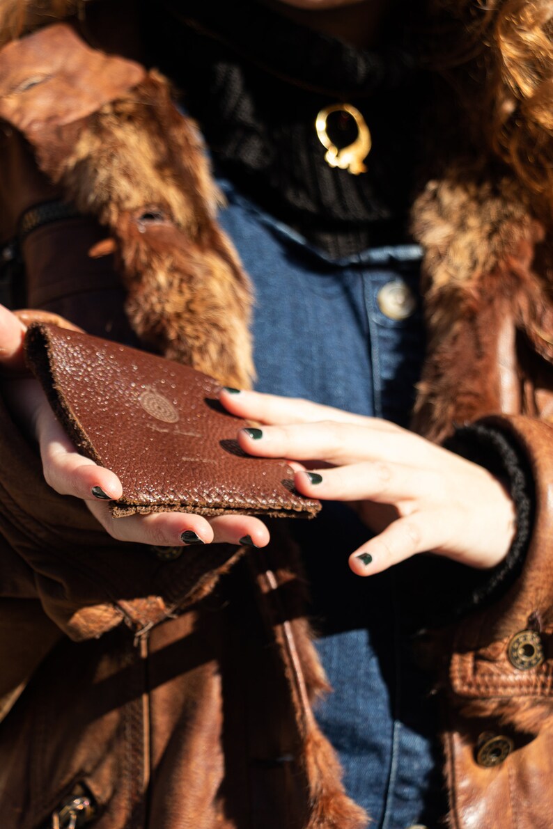 Polaris Wallet | Handmade Leather Wallet | Billfold | Anar Leather ...