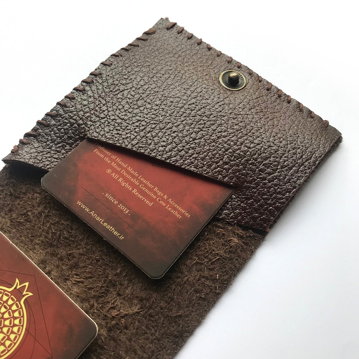 Polaris Wallet | Handmade Leather Wallet | Billfold | Anar Leather ...