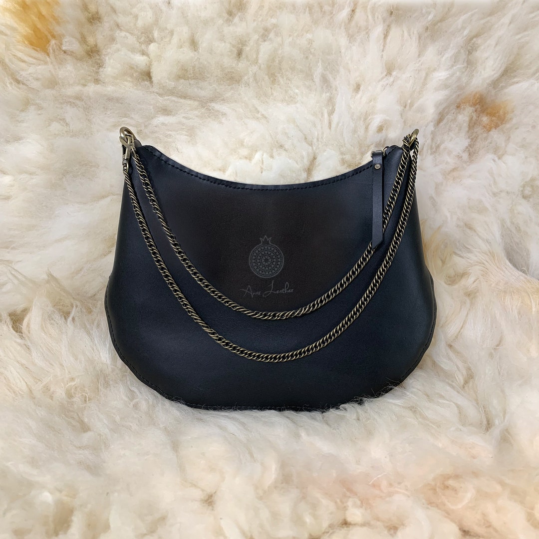 Vella Shoulder Bag | Handmade Leather Shoulder Bag | Anar Leather ...