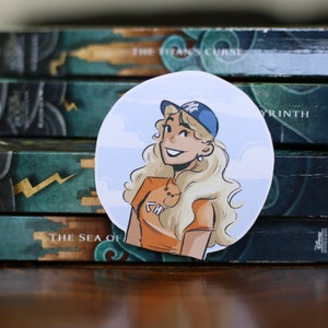 Percy Jackson and Annabeth Chase Fan Art Stickers - Etsy