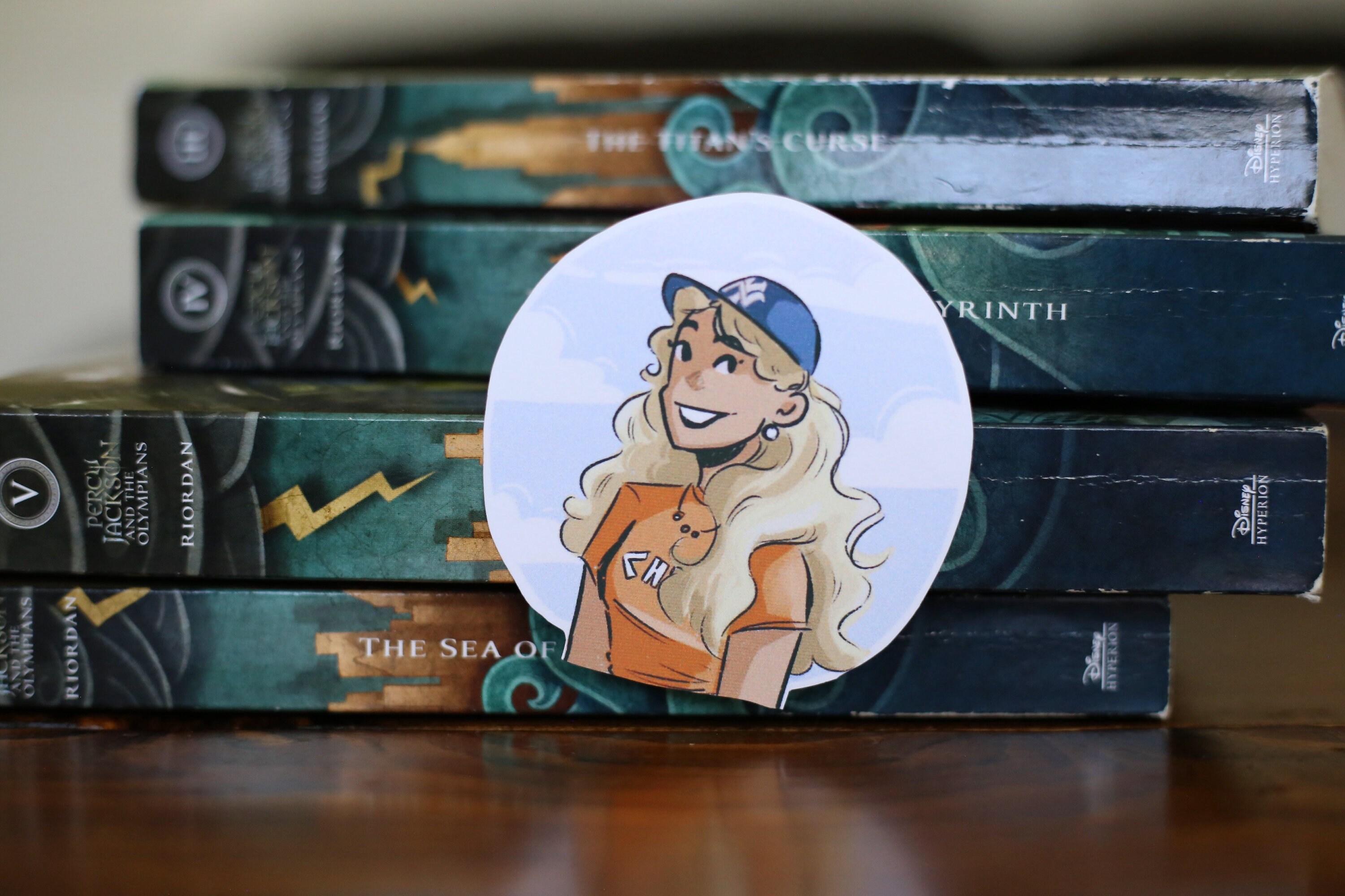 Percy Jackson and Annabeth Chase Fan Art Stickers | Etsy