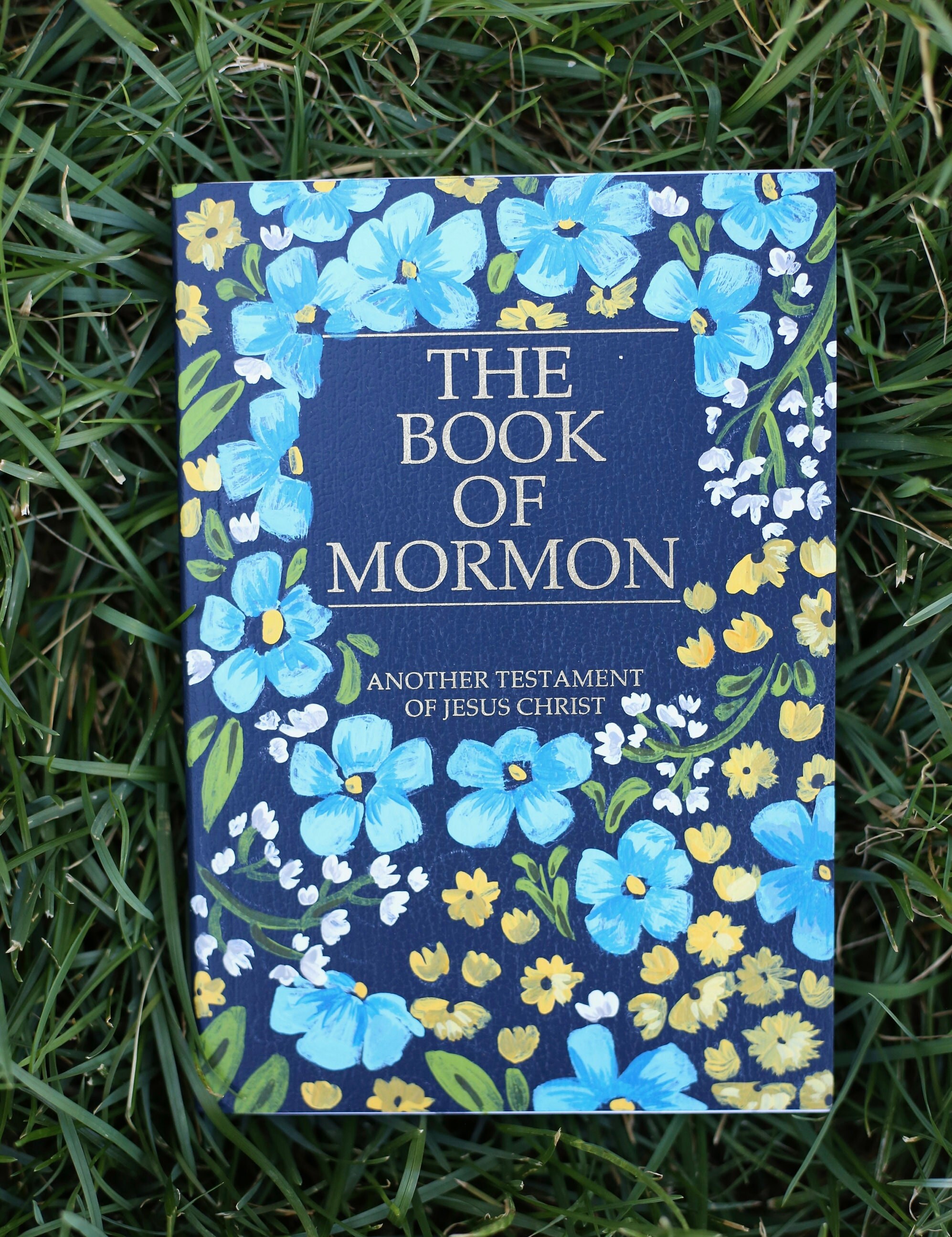 Painted Books of Mormon - Etsy