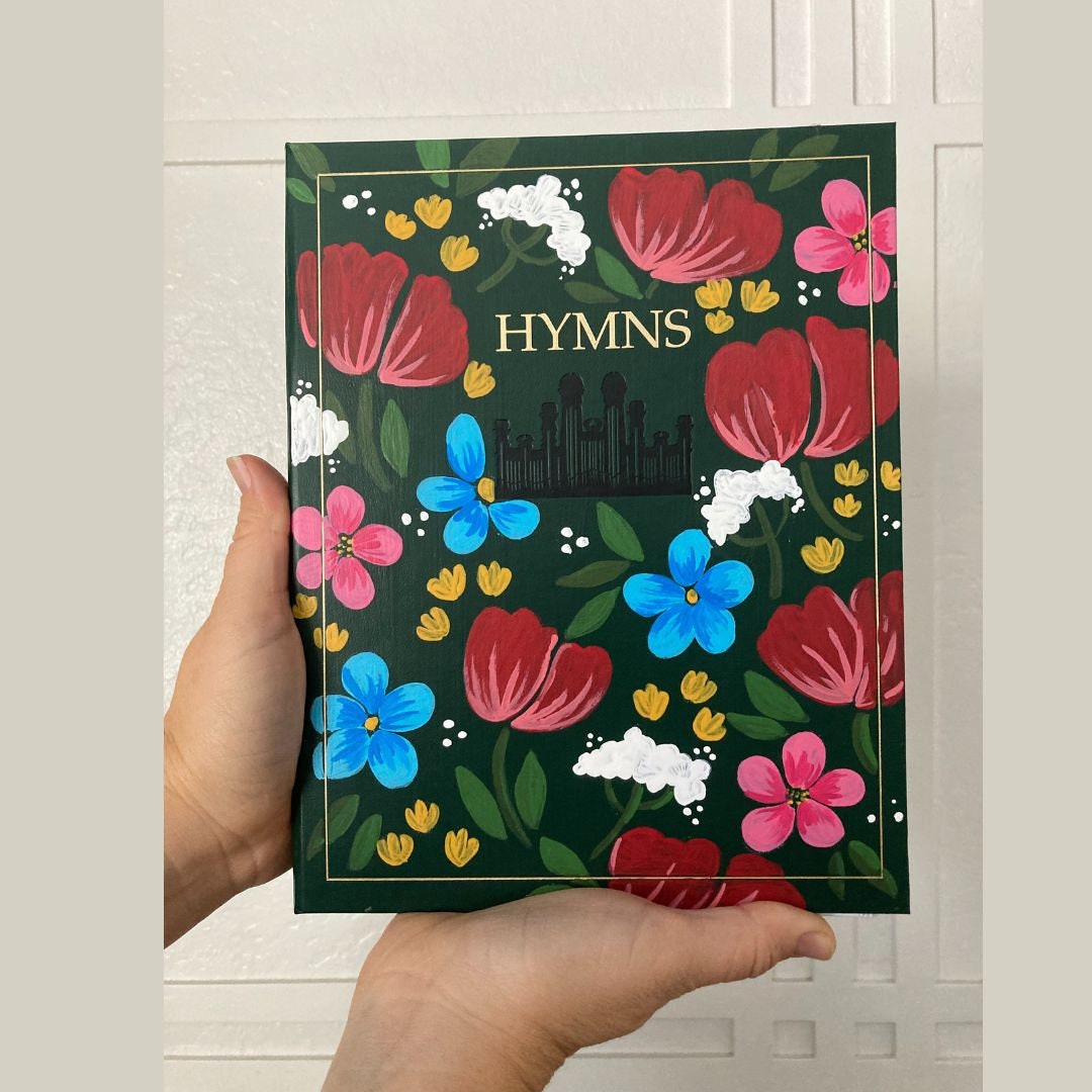 Hand-painted Spiral Bound Hymn Book - Etsy