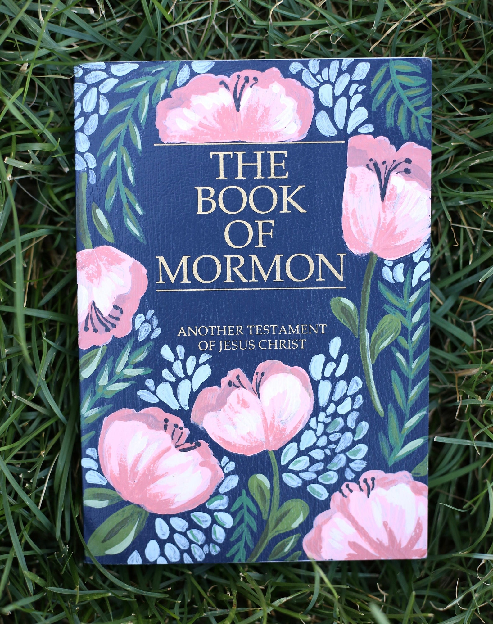 Painted Books of Mormon - Etsy