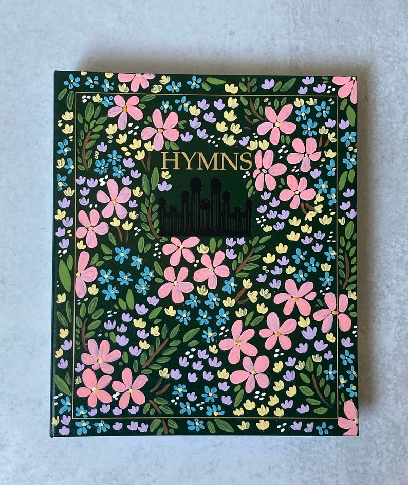 Hand-painted Spiral Bound Hymn Book - Etsy