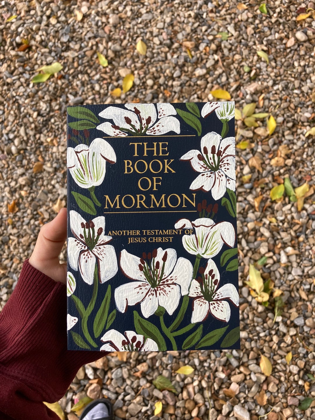 Painted Lilly Book of Mormon - Etsy