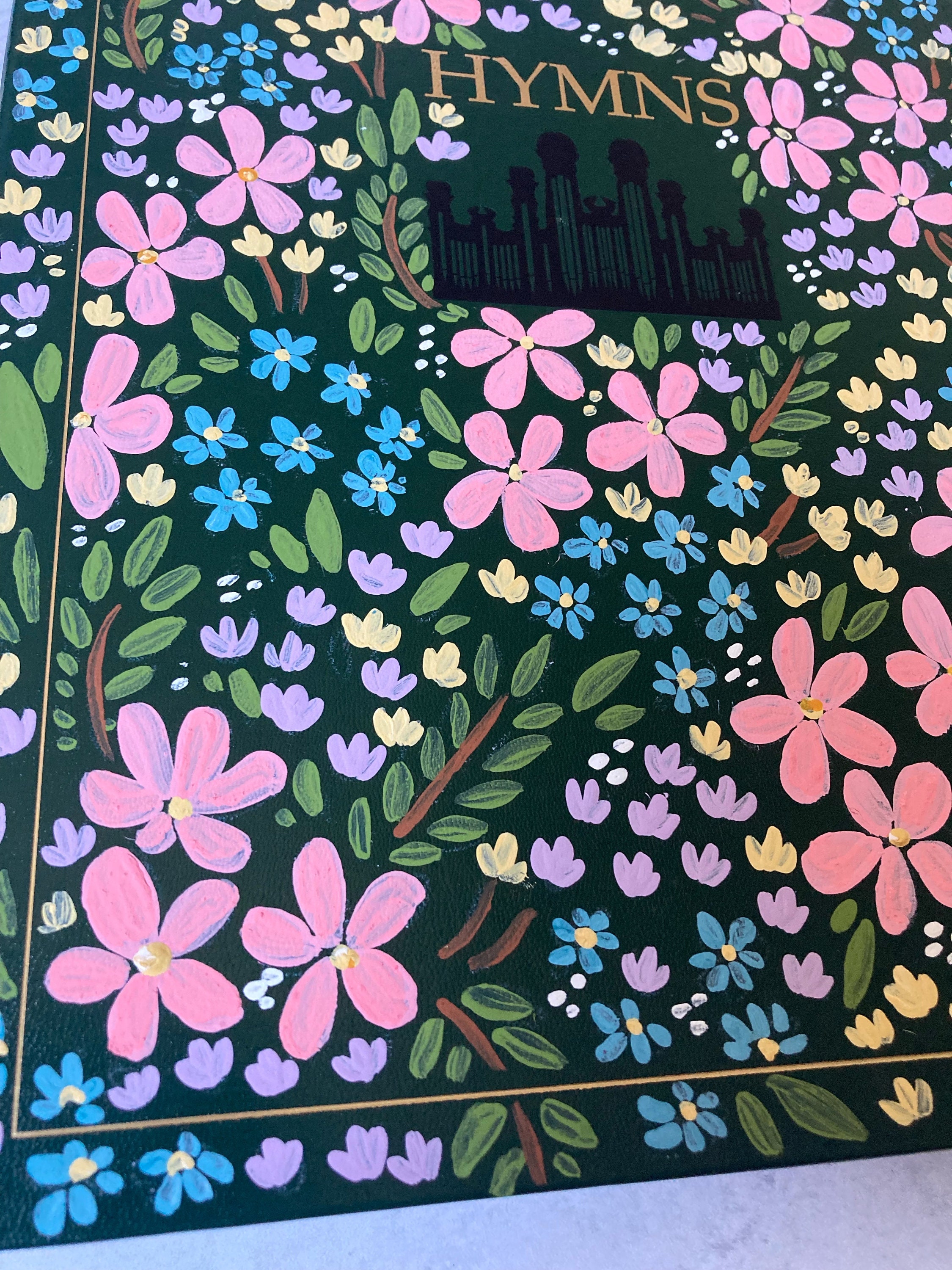 Hand-painted Spiral Bound Hymn Book - Etsy