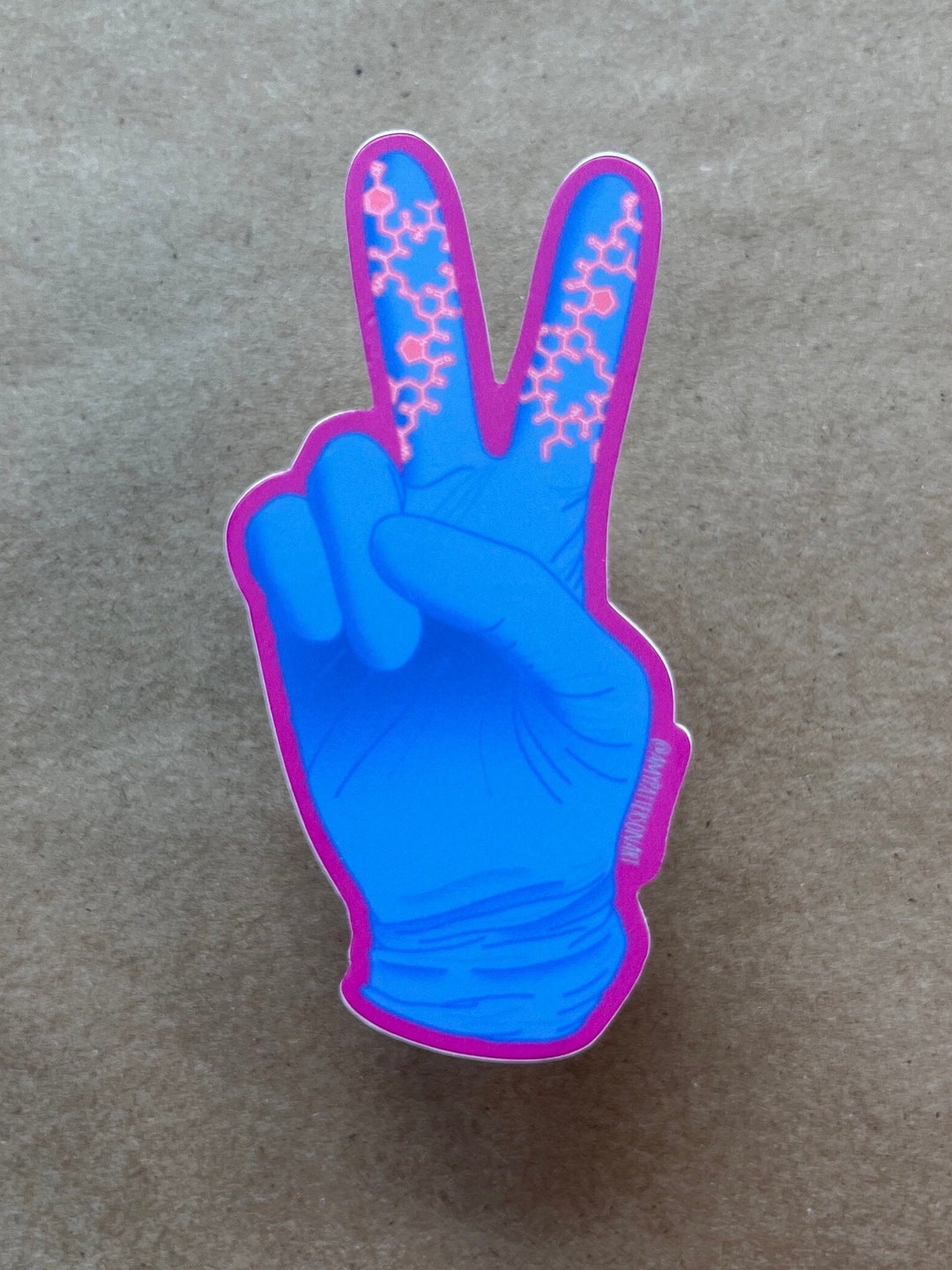 Pit Fingers Sticker - Etsy