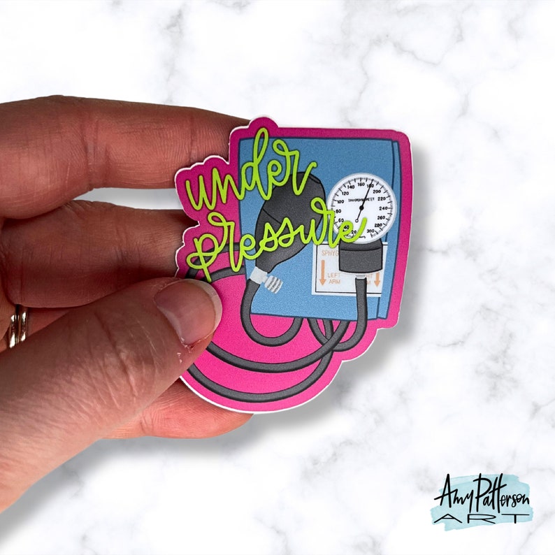 Under Pressure Sticker - Etsy