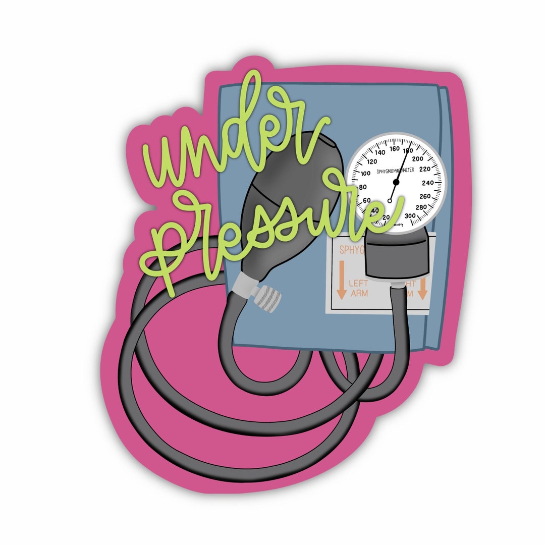 Under Pressure Sticker - Etsy