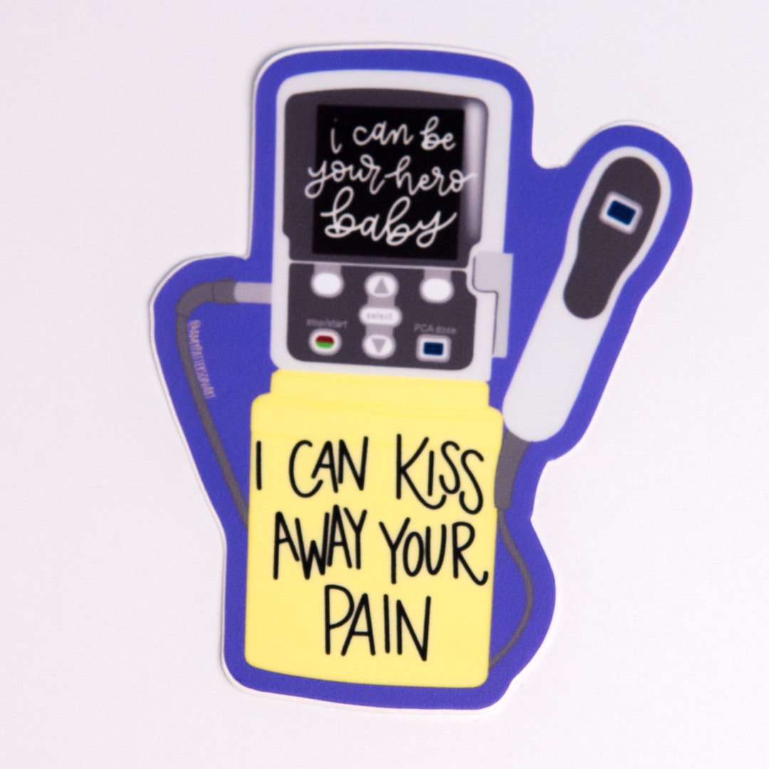 Epidural Pump Sticker - Etsy
