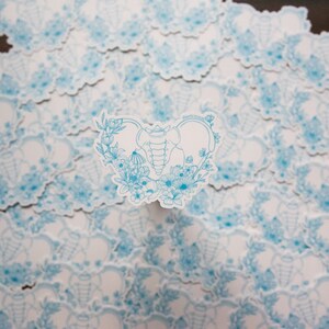 Floral Pelvis Sticker - Etsy