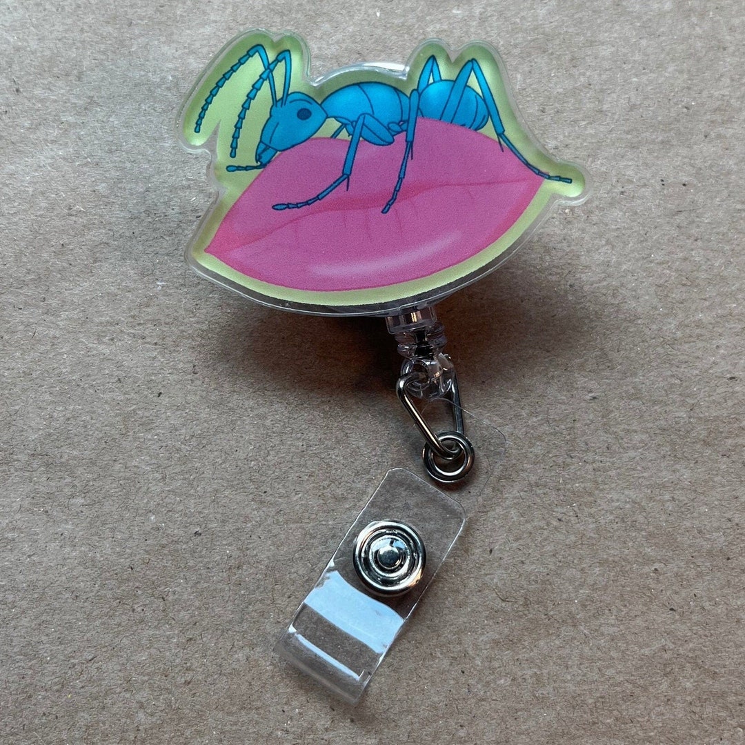 Ant Lip Badge Reel - Etsy