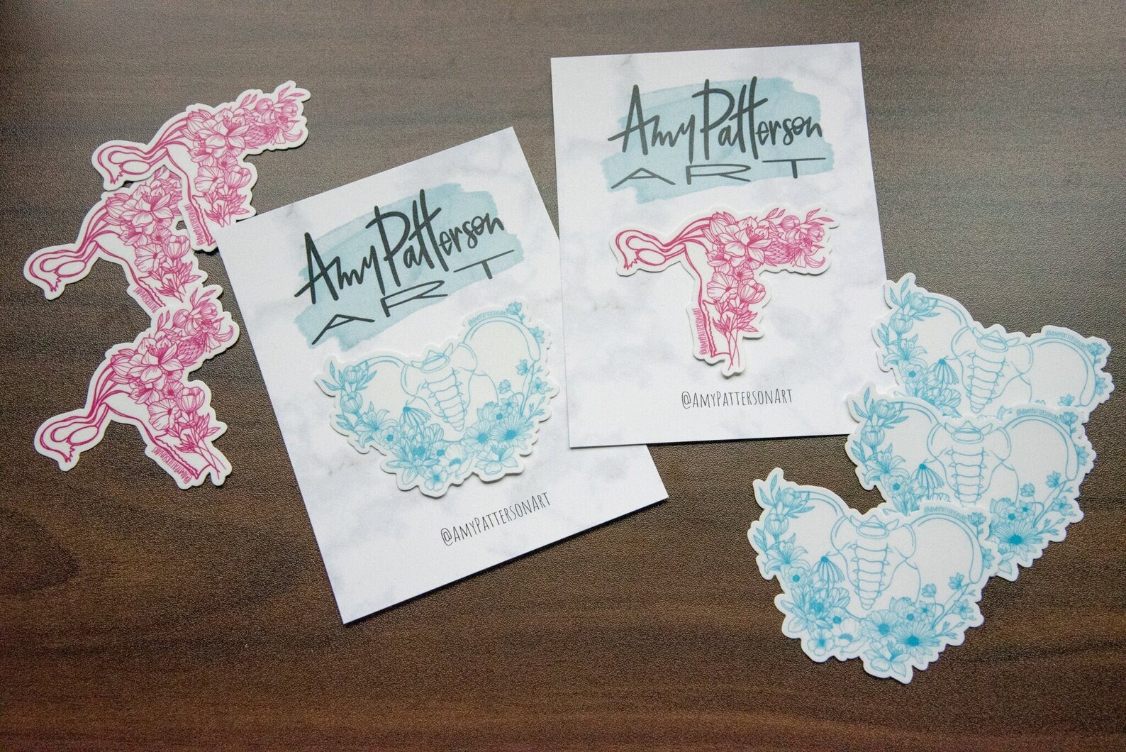 Floral Pelvis Sticker - Etsy