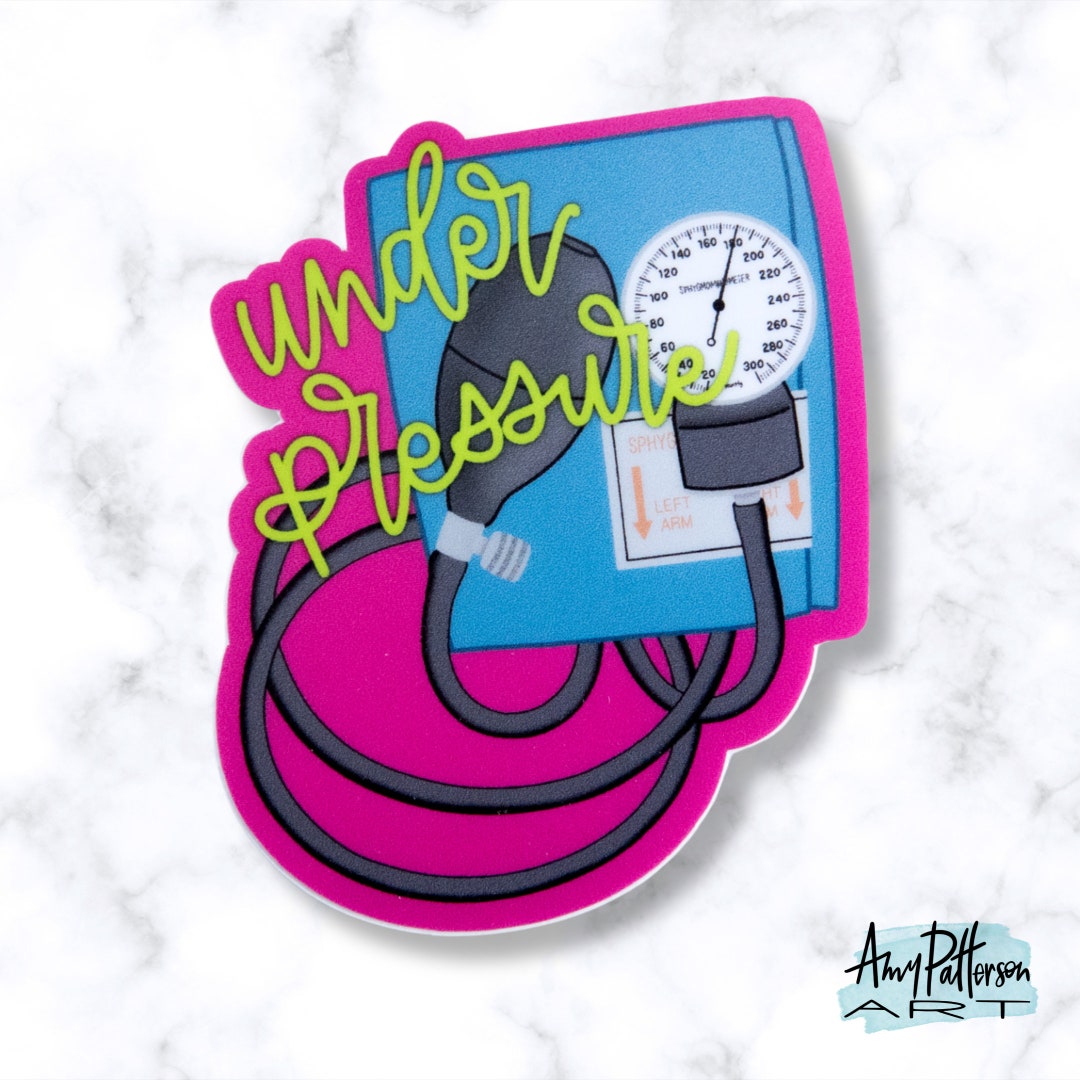 Under Pressure Sticker - Etsy