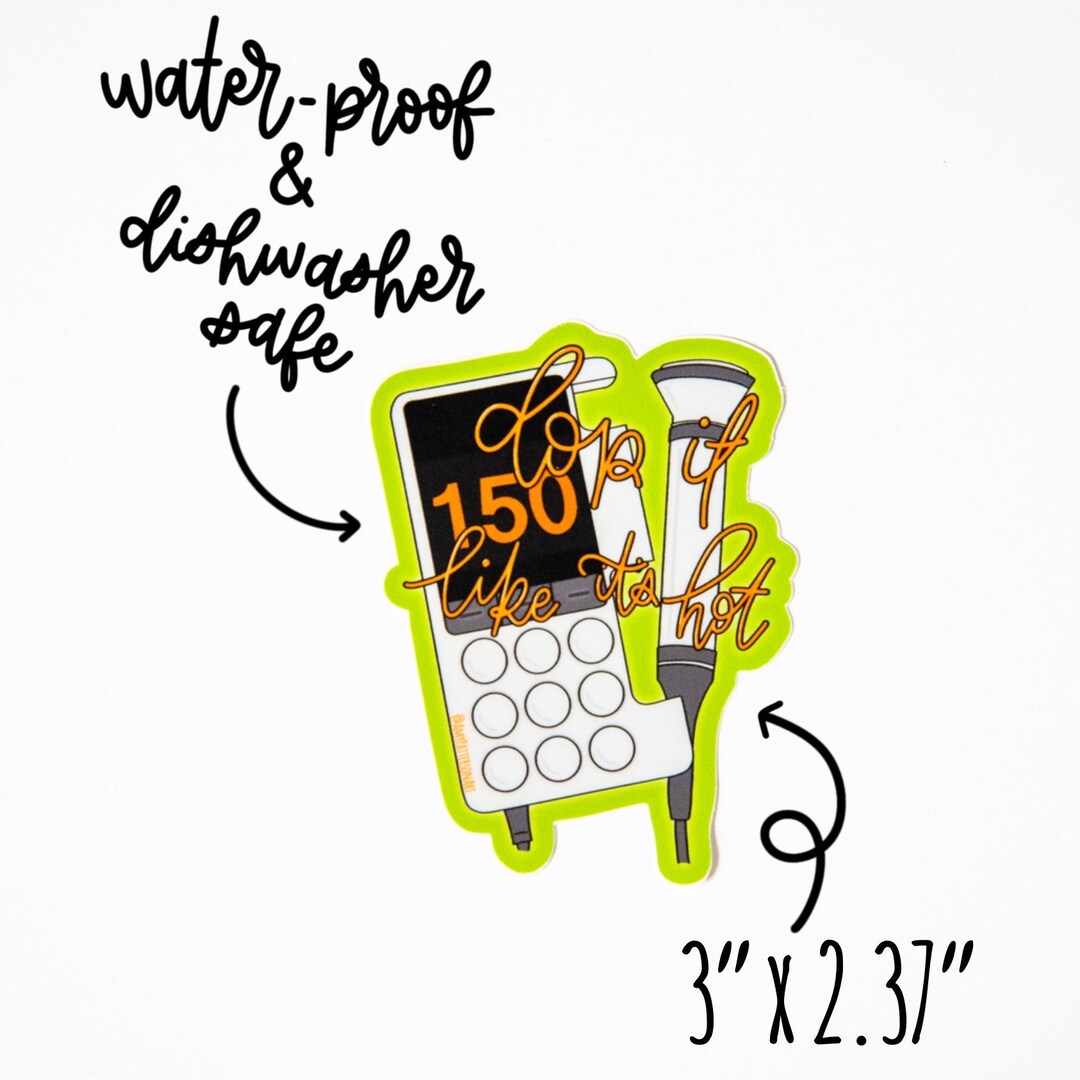 Dop It Like It's Hot Doppler Sticker - Etsy