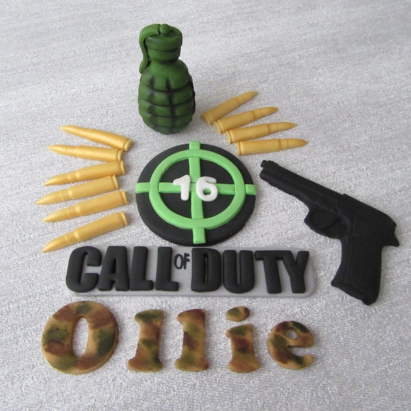 Call of Duty Cake Topper - Etsy UK