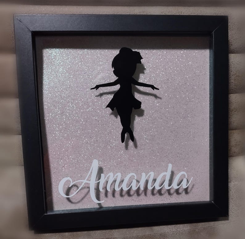 Personalized Ballerina Shadow Box Recital Gift Wall Decorations Dance ...