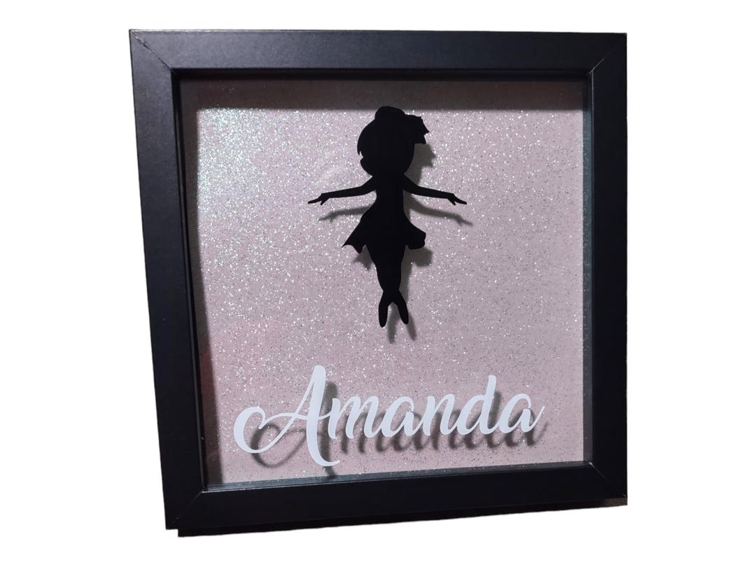 Personalized Ballerina Shadow Box Recital Gift Wall Decorations Dance ...