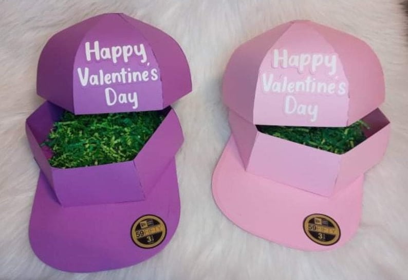 Baseball Cap Gift Box, Hat Treat Gift Box - Etsy