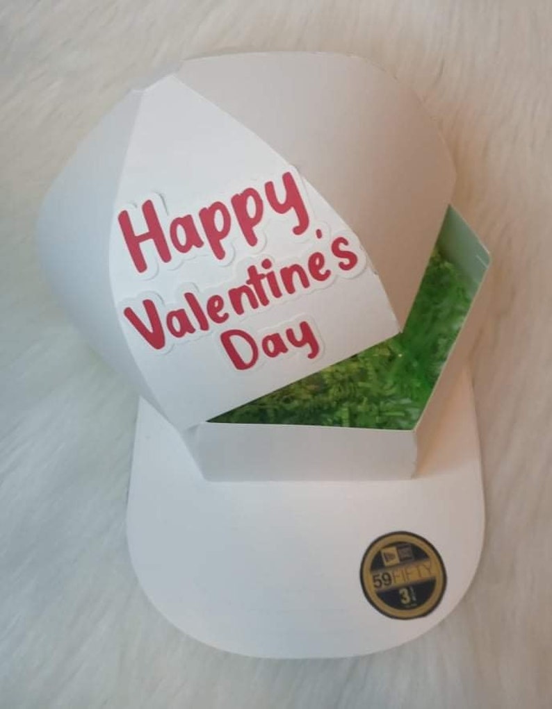 Baseball Cap Gift Box, Hat Treat Gift Box - Etsy