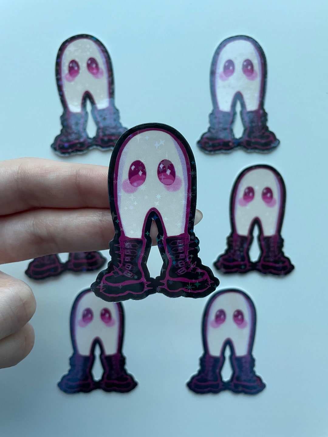 Cute Punk Cryptid Sticker, Nightcrawler, Fresno Nightcrawler Holo ...