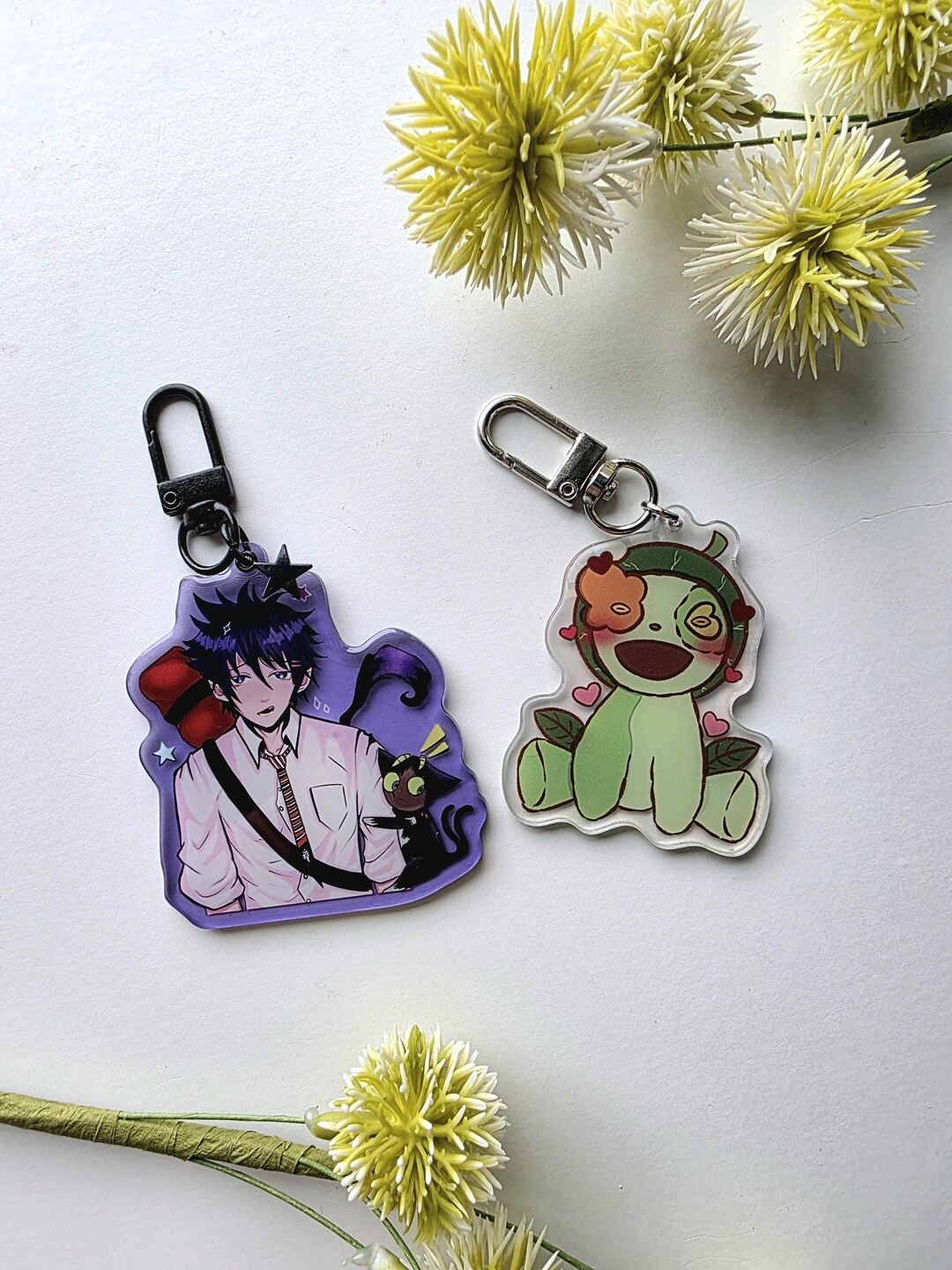 Blue Exorcist Keychains - Etsy
