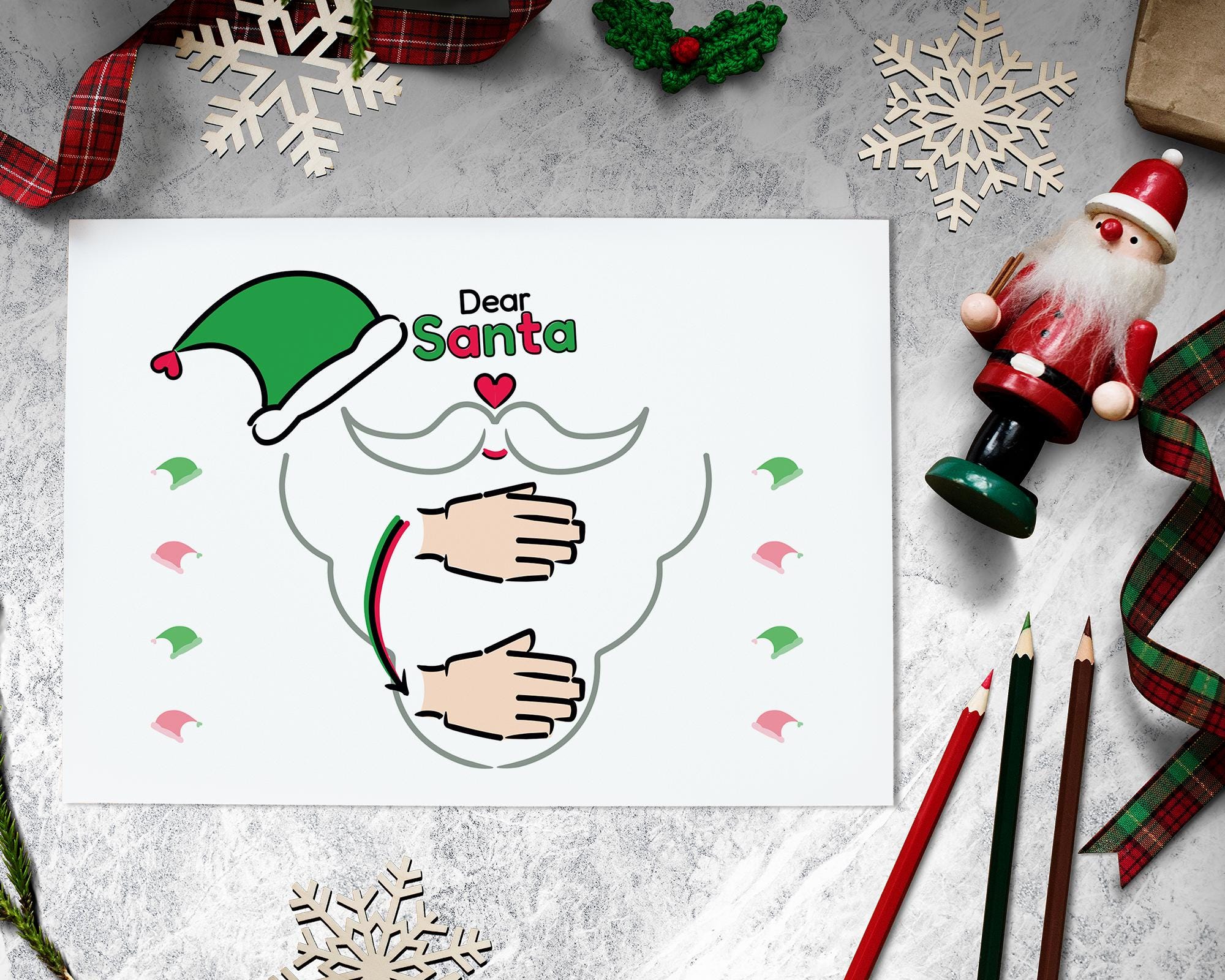 ASL Christmas Cards Printable Set: Sign Language Holiday Greetings ...